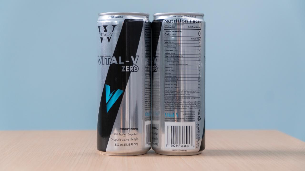 Vital-V Zero | Premium Sugar Free Energy Drink